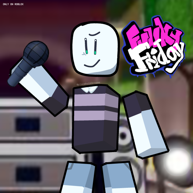 Funky Friday advert feat. my roblox oc - ibisPaint
