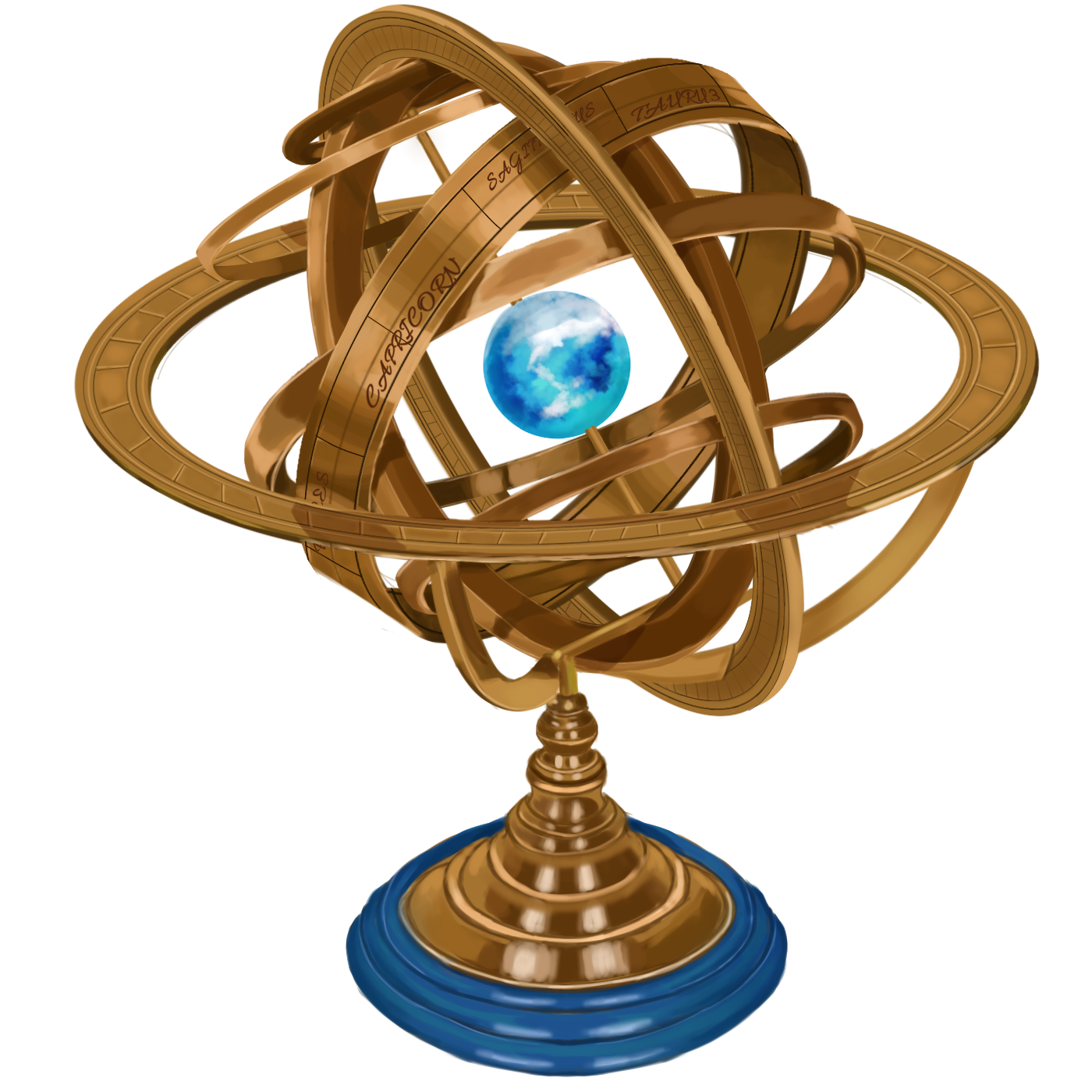 Armillary sphere - ibisPaint
