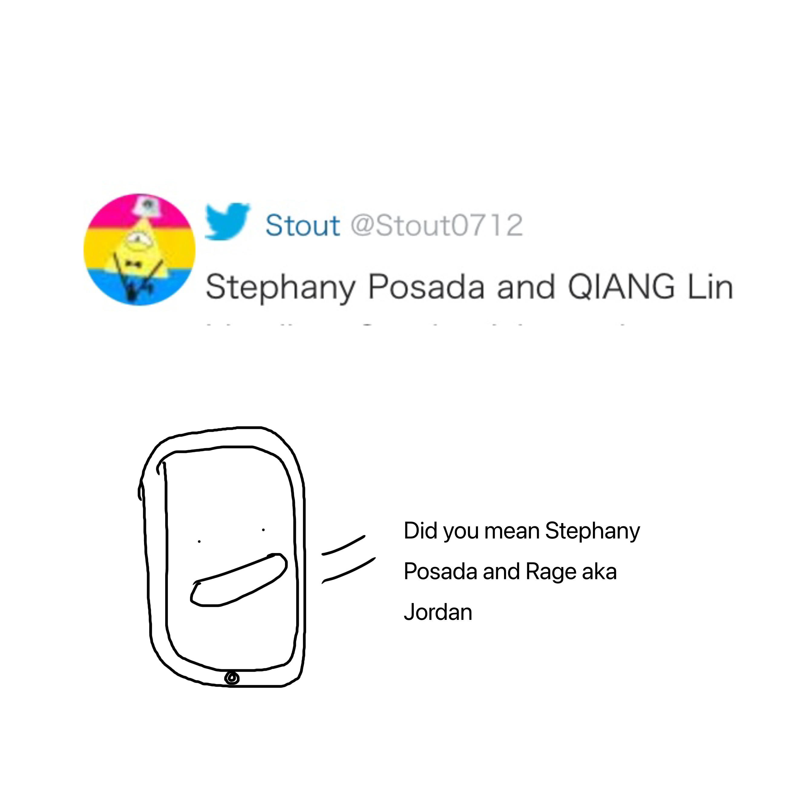 Siri correcting Stout - ibisPaint