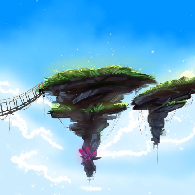 Flying Islands - ibisPaint