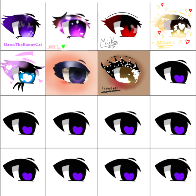 ꨄ𝙴𝚈𝙴 𝙲𝙾𝙻𝙻𝙰𝙱ꨄ - ibisPaint