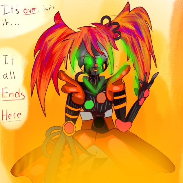 Scrap Baby fire - ibisPaint
