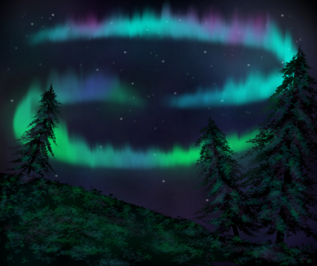Aurora Borialis - ibisPaint