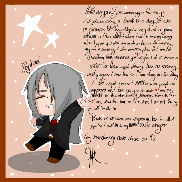 Letter from the artist - ibisPaint