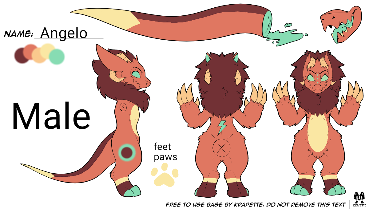 Angelo my first Male character - ibisPaint