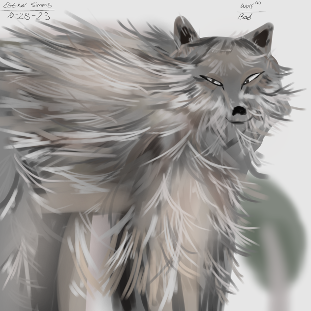 Wolf [狼] - ibisPaint