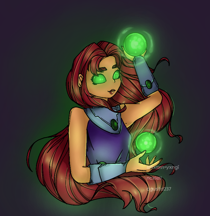 starfire fanart - ibisPaint