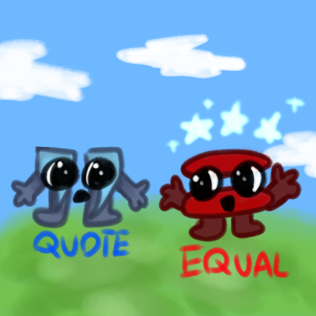 Quote and Equal - ibisPaint
