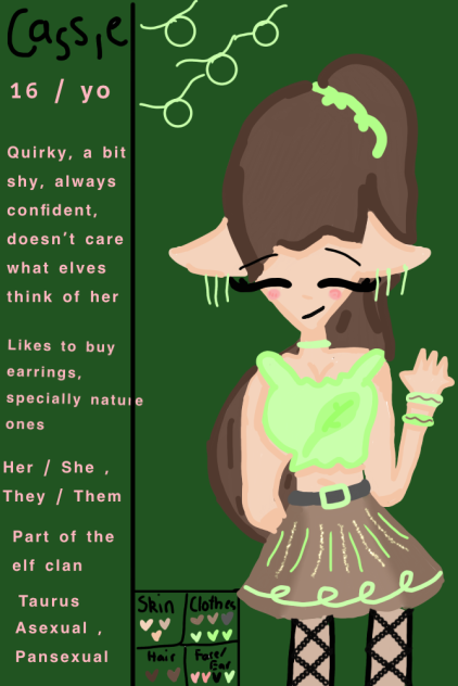 Character OC ~ Cassie - ibisPaint
