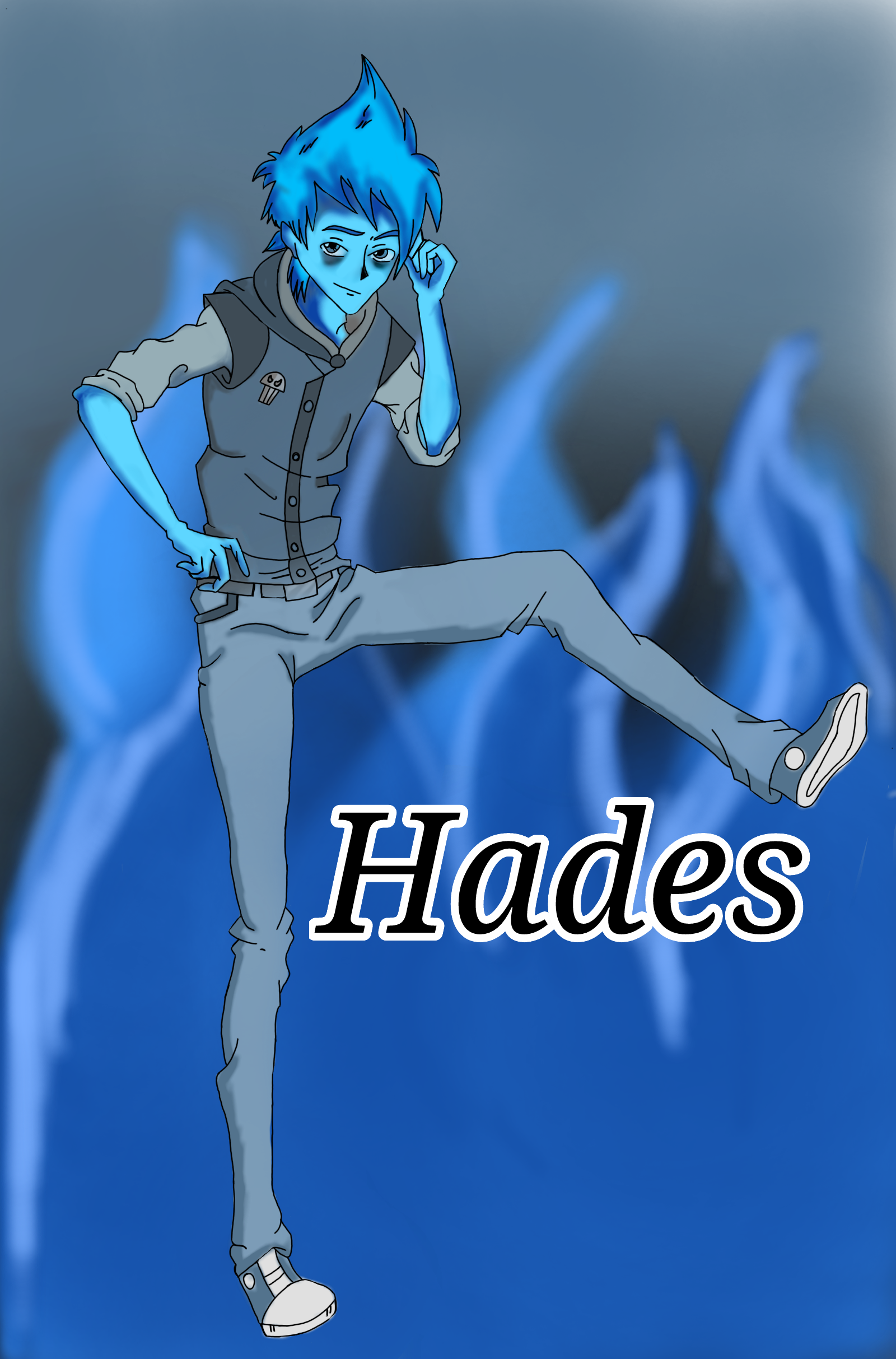 Disney villain teenage hades - ibisPaint
