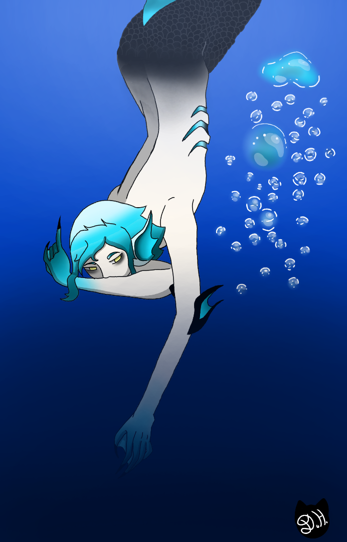 Gannet The Merman (OC) - ibisPaint