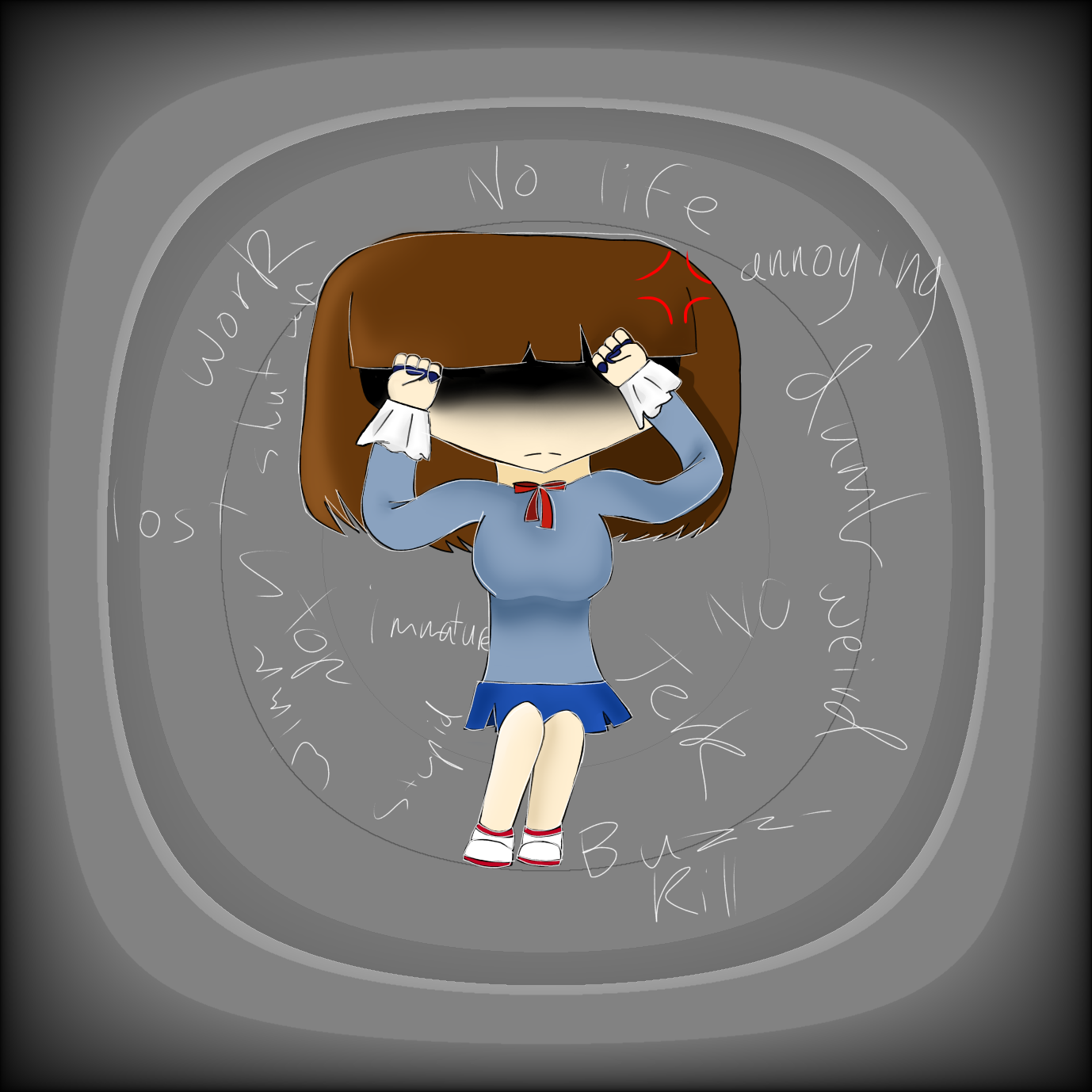 Under pressureeeee (with background) - ibisPaint