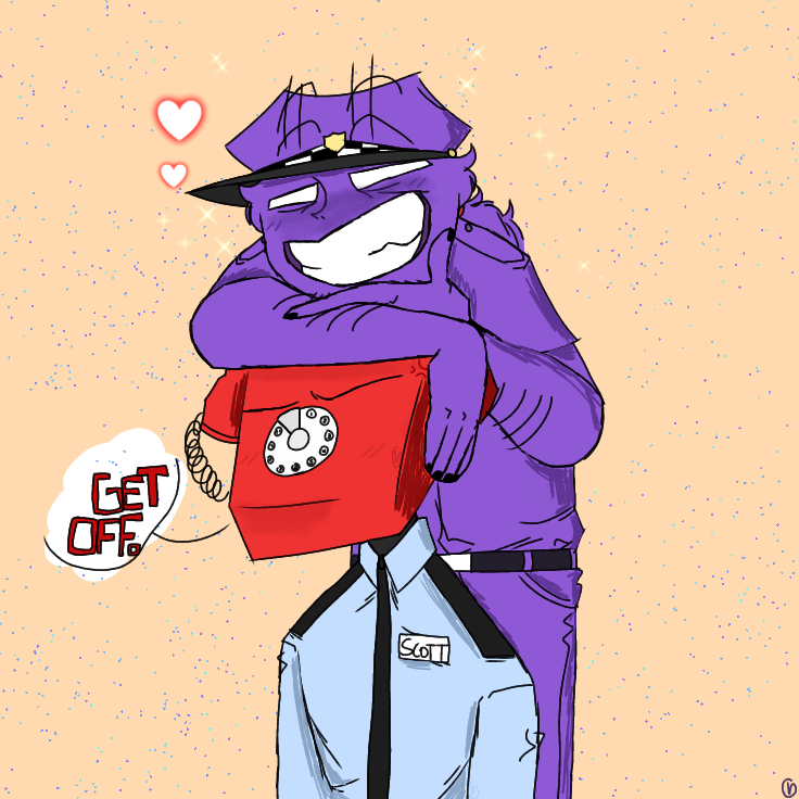 Vincent X Scott (FNaF Ship) - ibisPaint