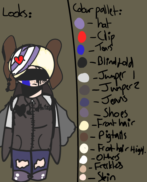 My OC for gifts or fanarts!! - ibisPaint