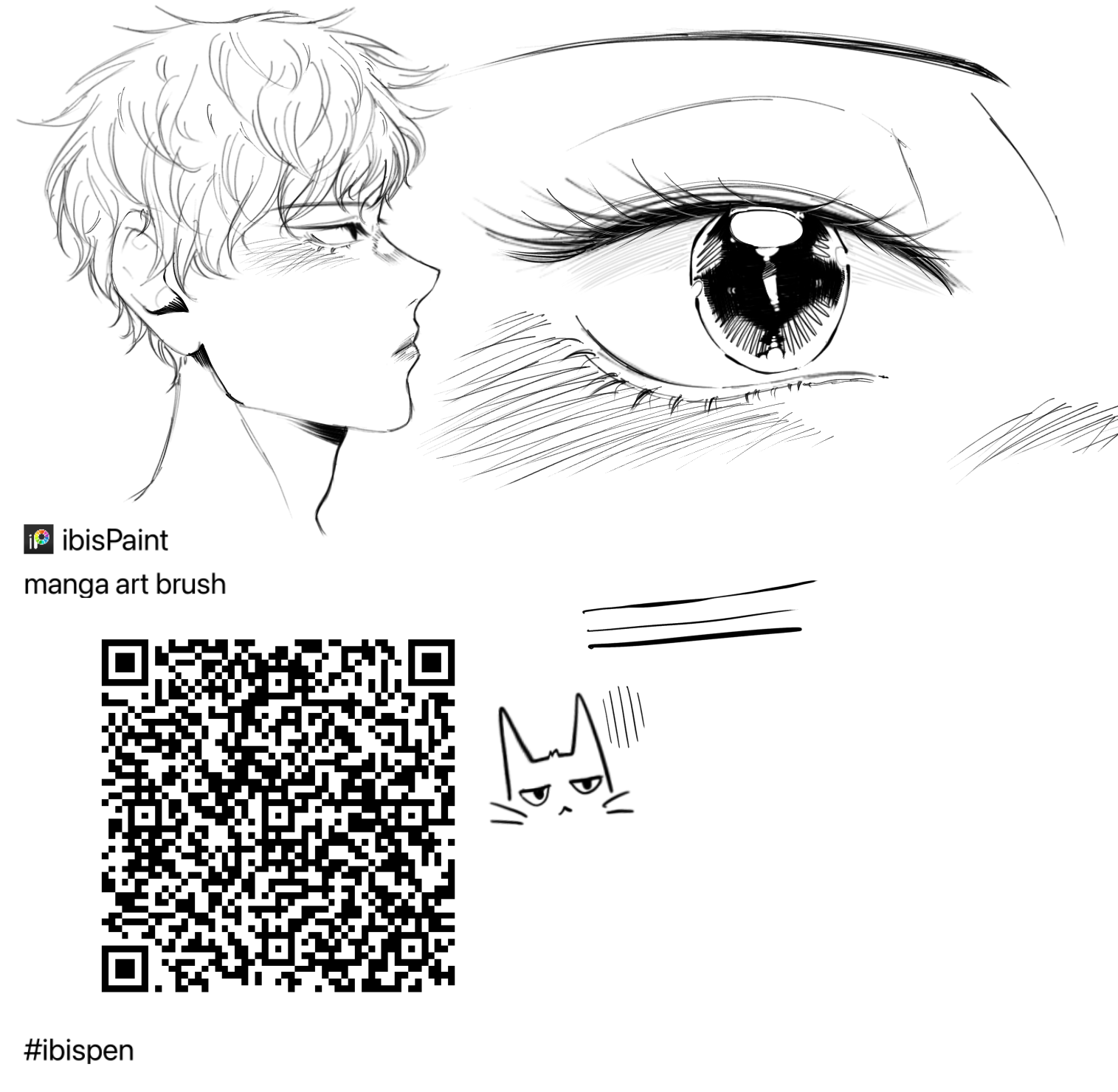 Manga brush - ibisPaint