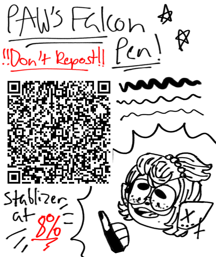 My Falcon Pen - ibisPaint