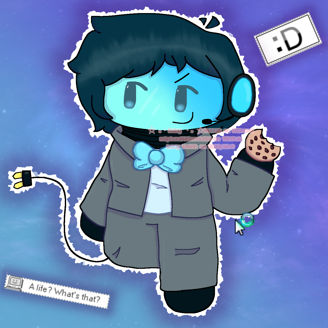 📱MePhone4 Human( )ization (II) - ibisPaint