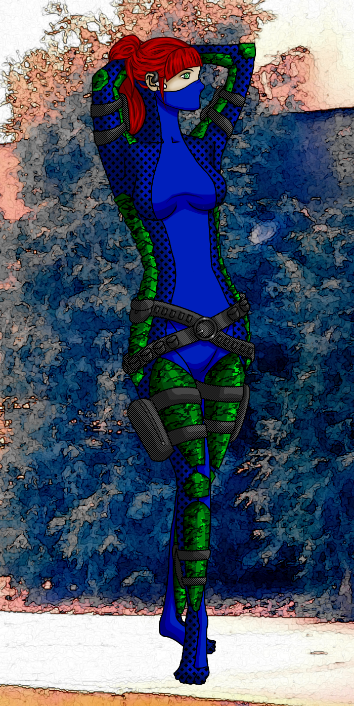 Cyborg Assassin - ibisPaint