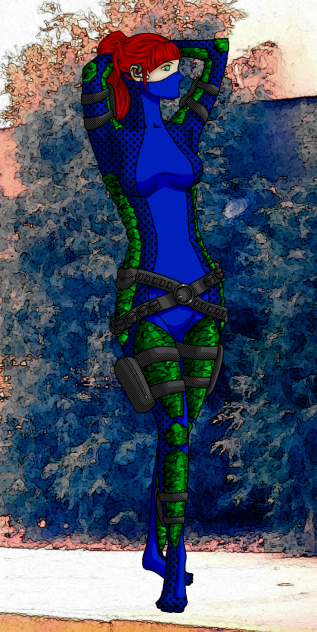 Cyborg Assassin - ibisPaint