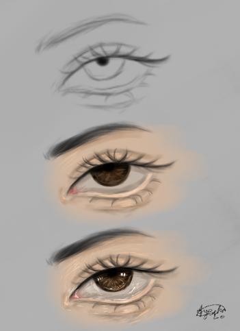 eye (tutorial) - ibisPaint