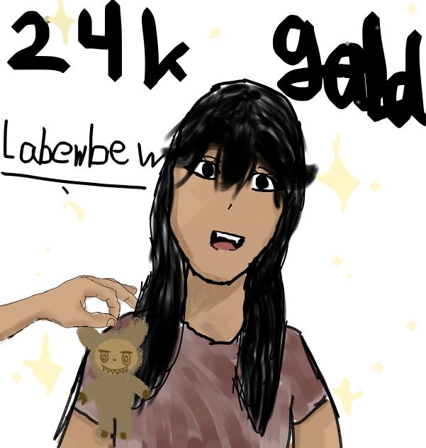 24k Gold Labewbew - ibisPaint
