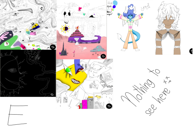 All of my unfinished drawings - ibisPaint