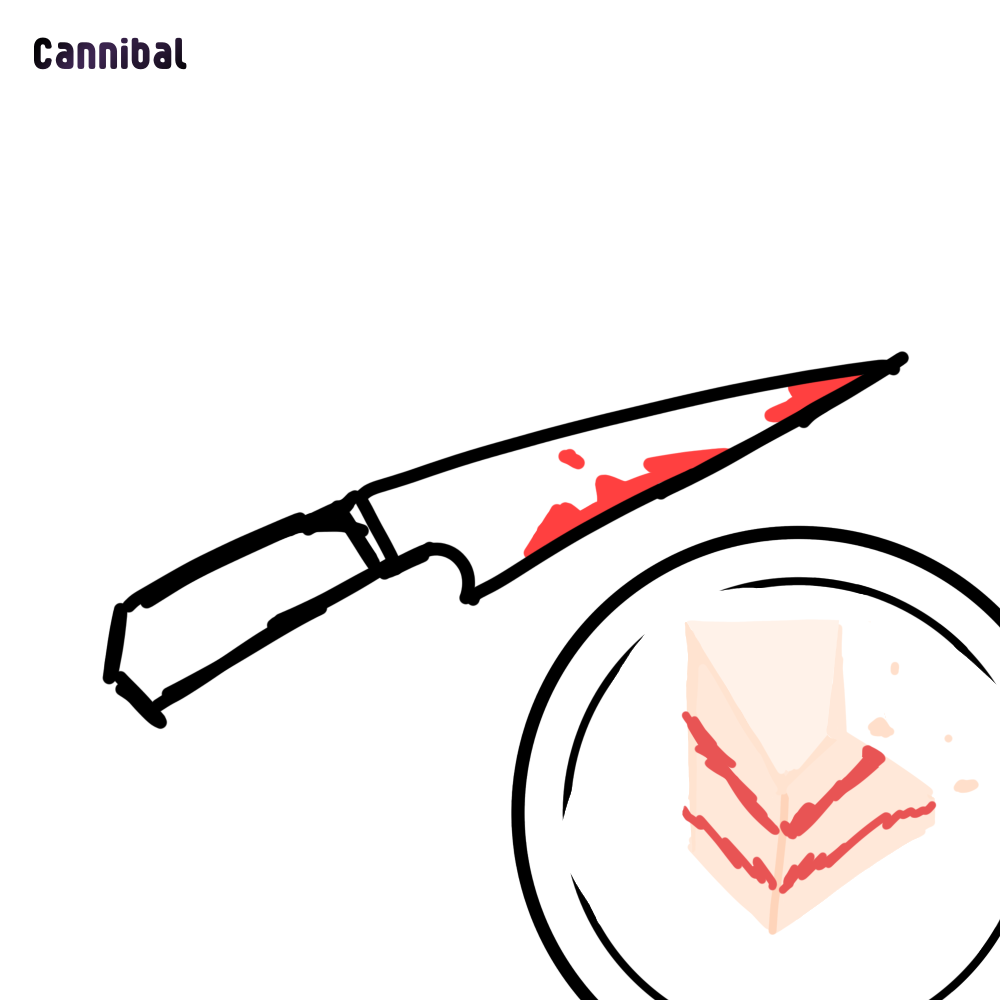 Cannibal. [blood] - ibisPaint