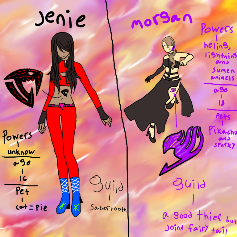 jenie and morgan - ibisPaint