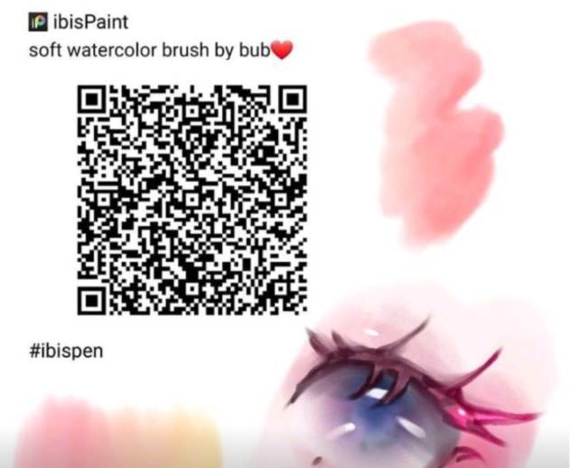 Soft watercolor brush! - ibisPaint