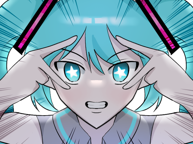 Miku Miku Beam 미쿠미쿠 빔 - ibisPaint