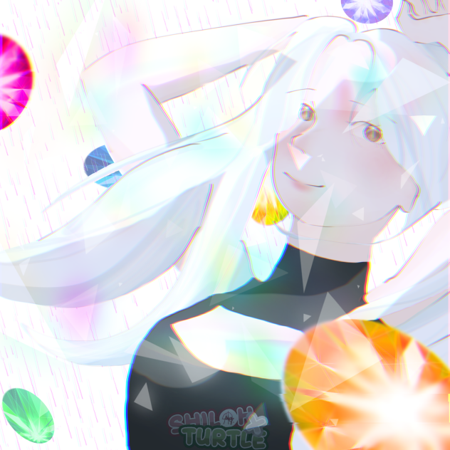 Gem shower - ibisPaint