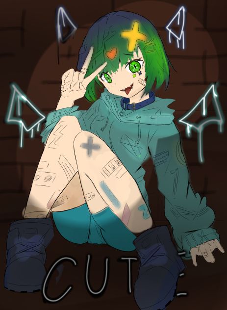 “Caught” - ibisPaint