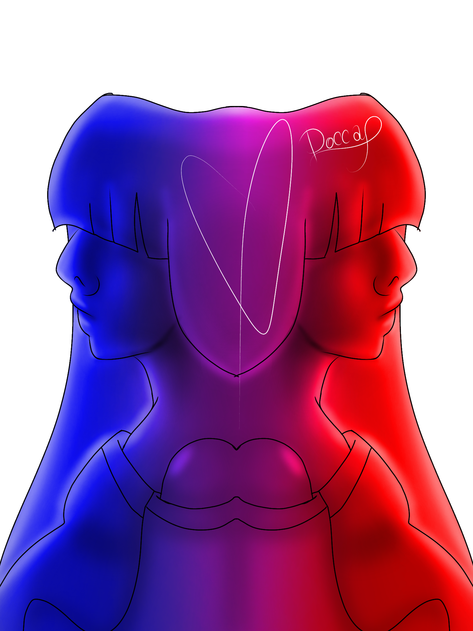 Blue Red - ibisPaint