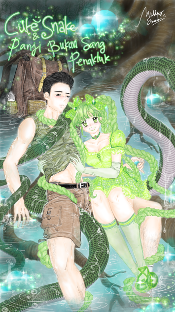 Cute Snake🐍& Panji Bukan Sang Penakluk - ibisPaint