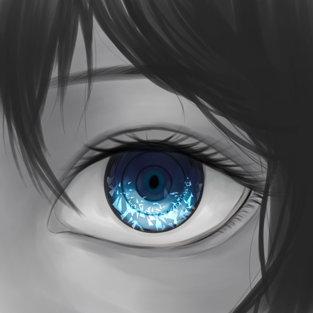 Shiny eye - ibisPaint