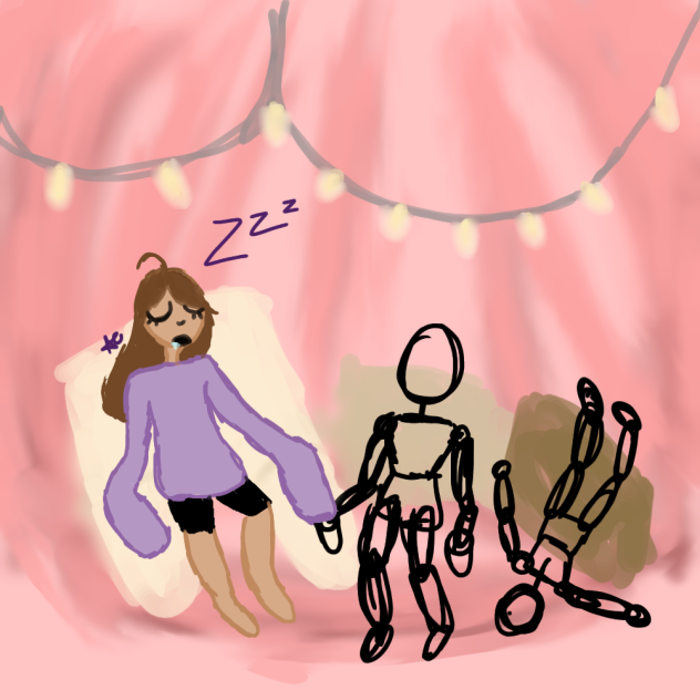 SLEEPOVER COLLAB!! - ibisPaint