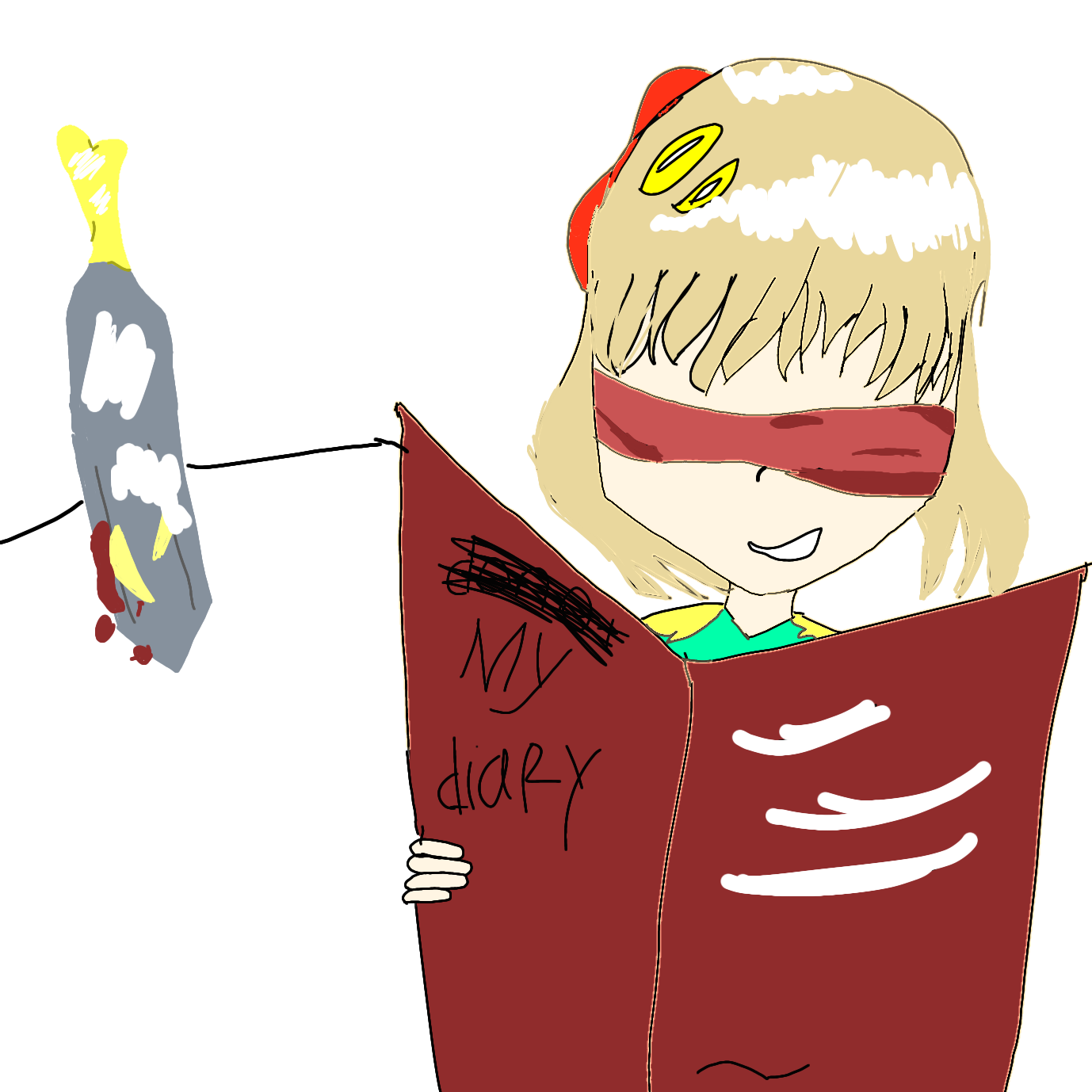 littel gril diary - ibisPaint