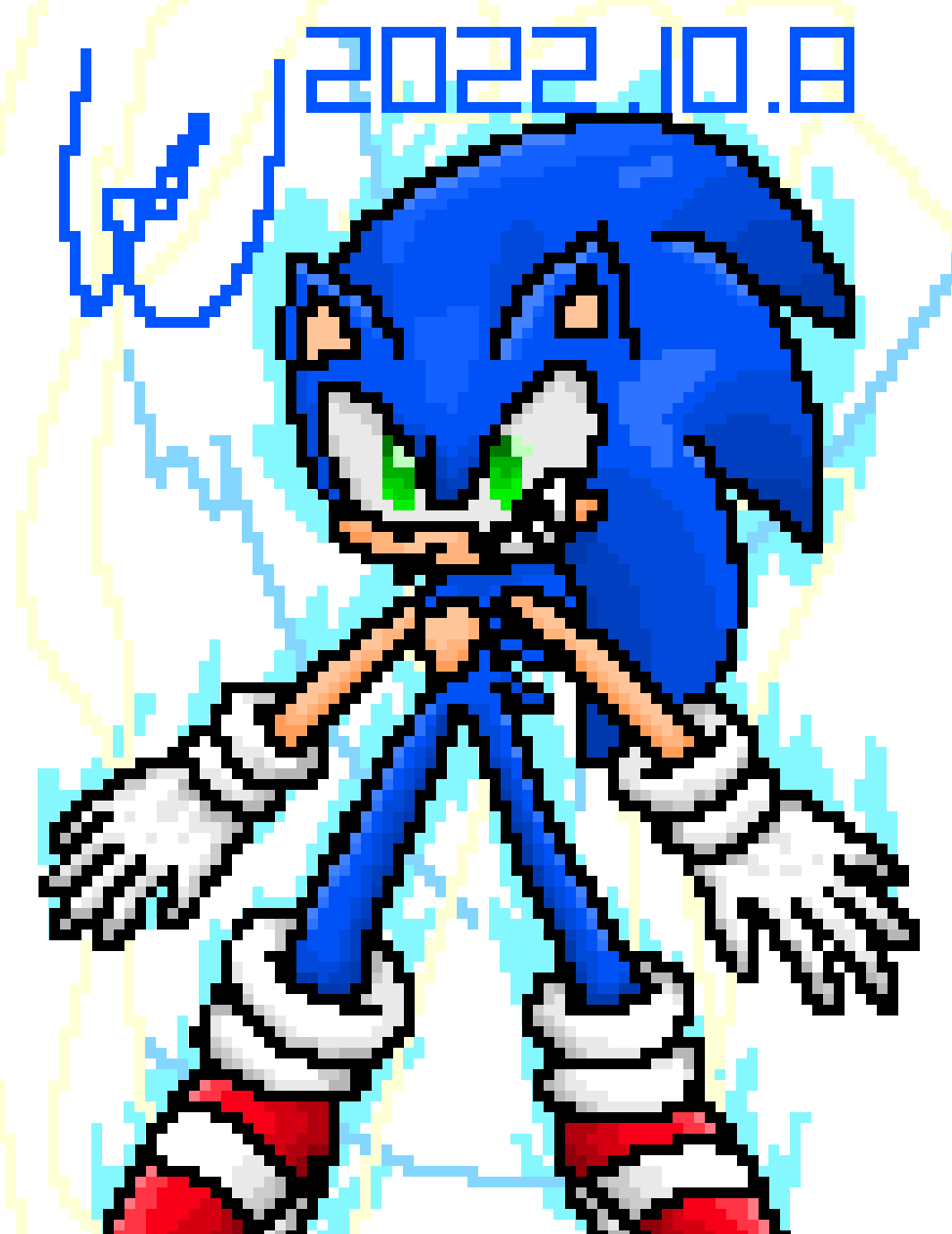 Morden sonic dot - ibisPaint