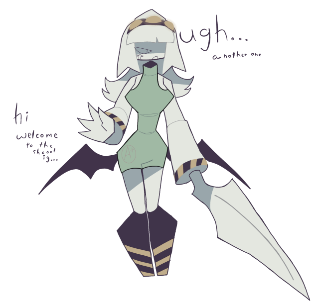 my fpe OC met you (as a student!!) - ibisPaint