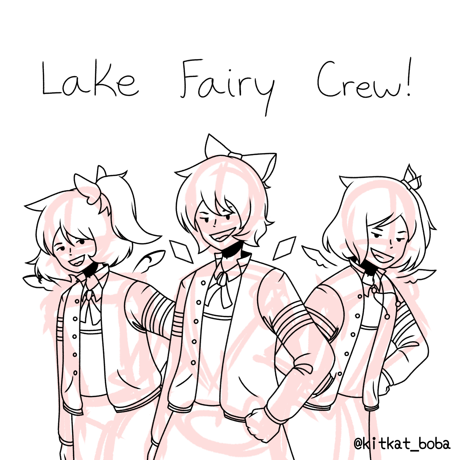Lake Fairy Crew - ibisPaint