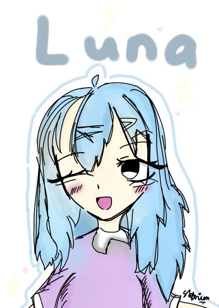 Luna (my oc) - ibisPaint