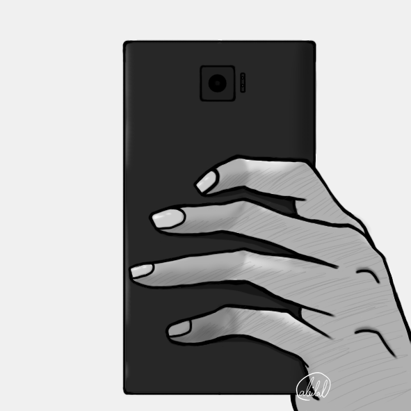 Hand pose practice (real life reference) - ibisPaint