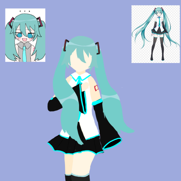 miku drawing - ibisPaint