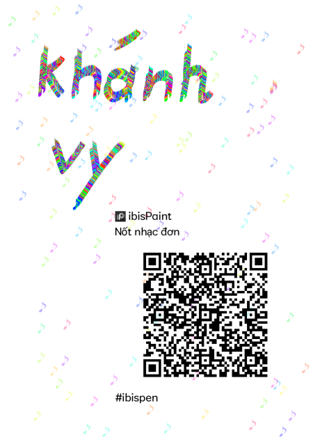 Bút nhạc đơn nè - ibisPaint