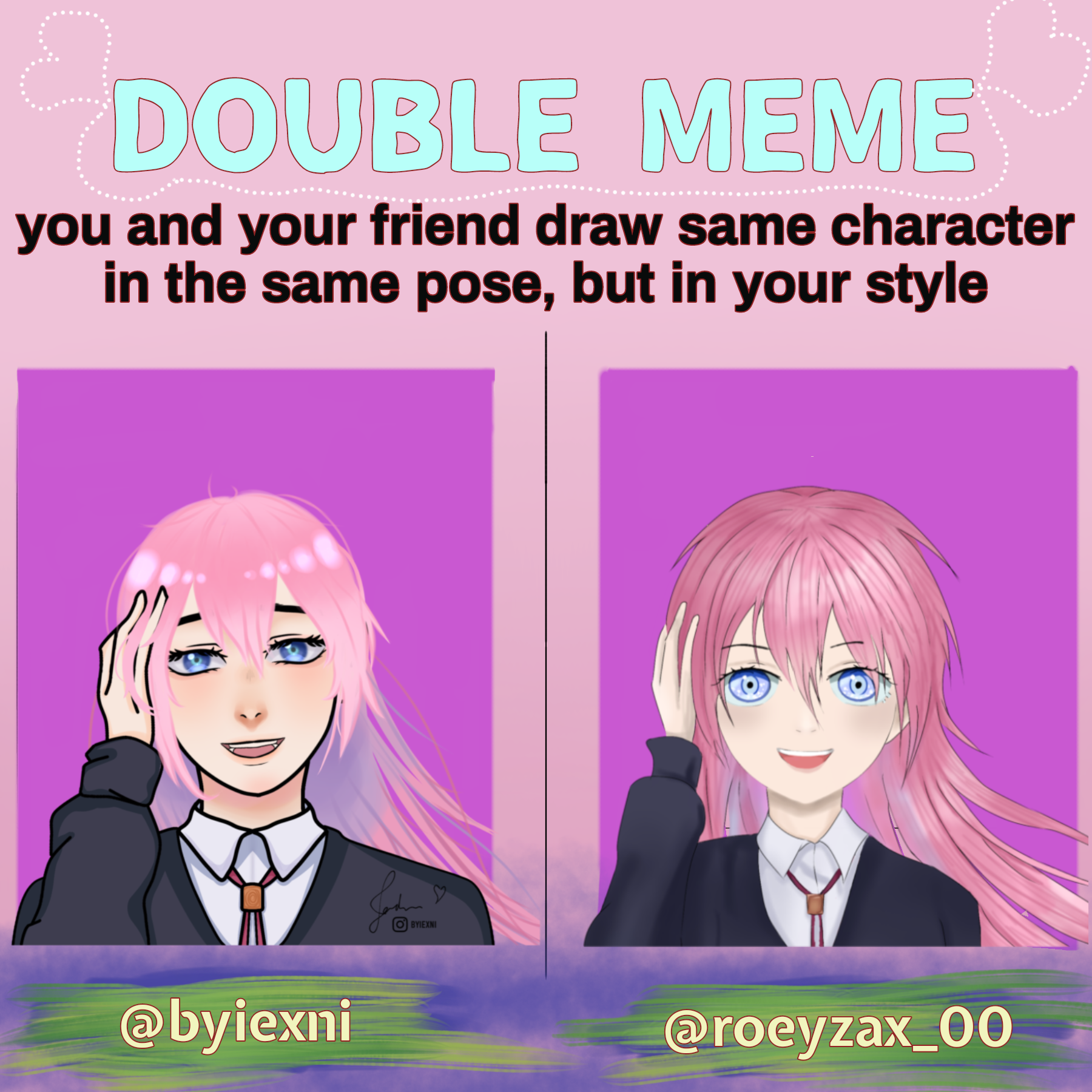 Double meme - ibisPaint