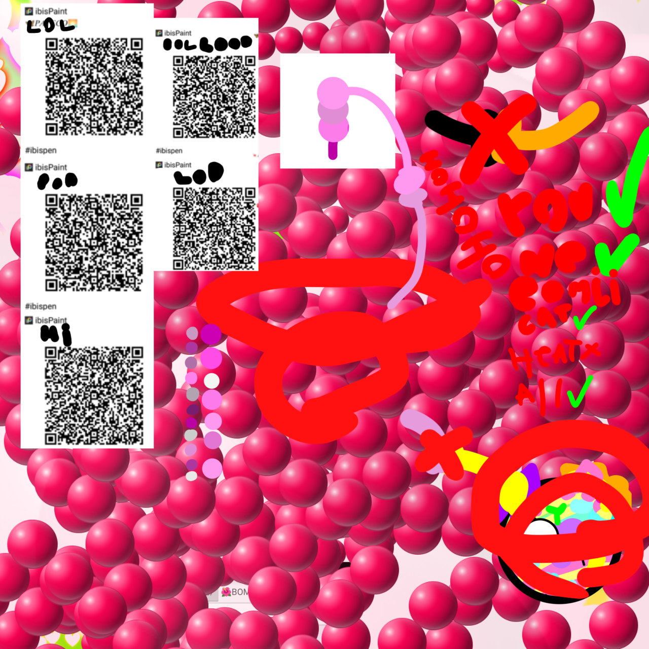 🌸🍥kawaii gift lol brushes🩵 🧋lol 😂 - ibisPaint