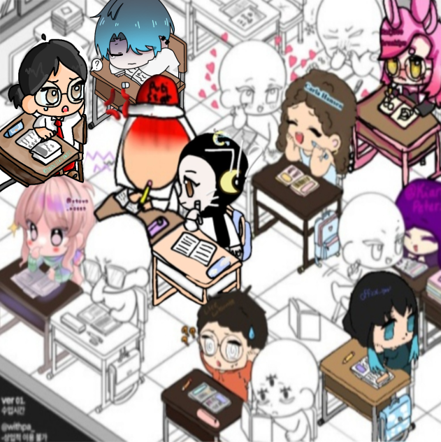 School Fake Collab 2 - ibisPaint