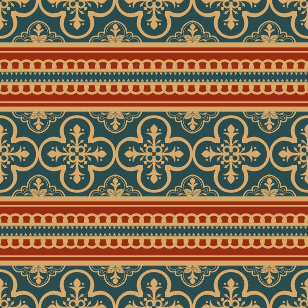 Medieval pattern 13 - ibisPaint