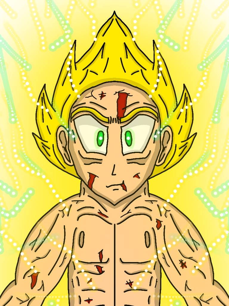 Super Saiyan 2 (OC) - ibisPaint
