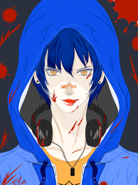 vtuber lingga - ibisPaint